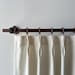 Brown Wooden Curtain Rods,custom Wooden Curtain Rods,unique Round ...