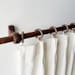 Brown Wooden Curtain Rods,custom Wooden Curtain Rods,unique Round ...