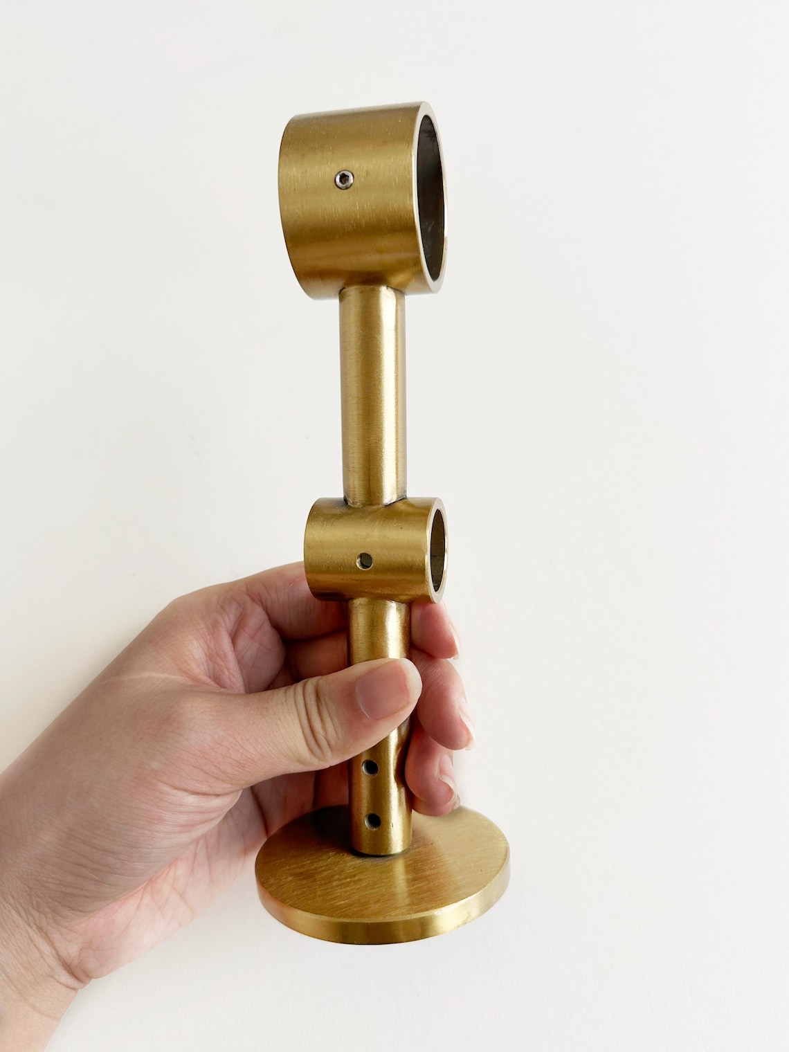 Transparent Plexiglass Double Bracket Curtain Rods, Curtain Rods to ...