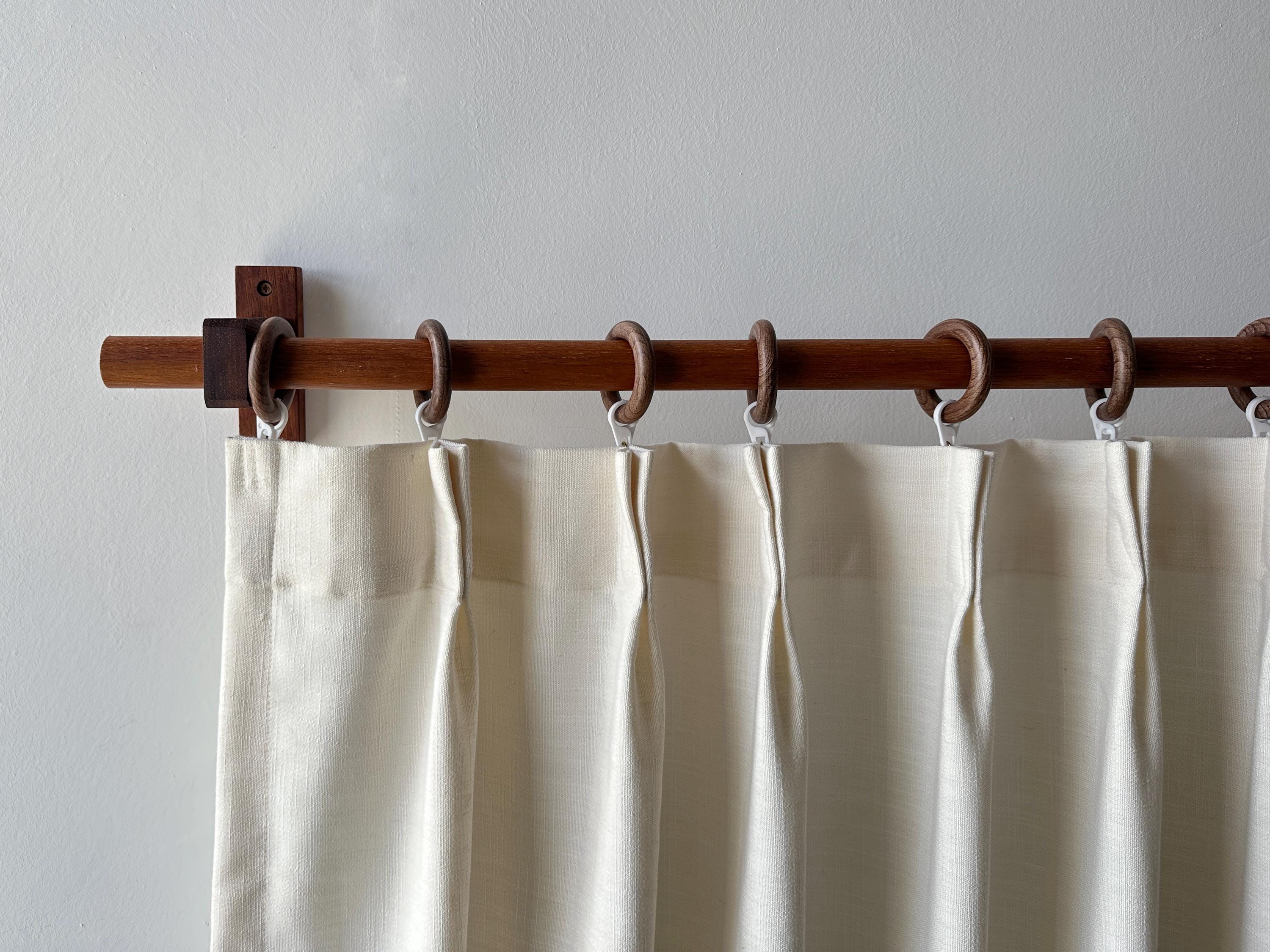 Wooden Curtain Rods,custom Wooden Curtain Rods,unique Square Brackets ...