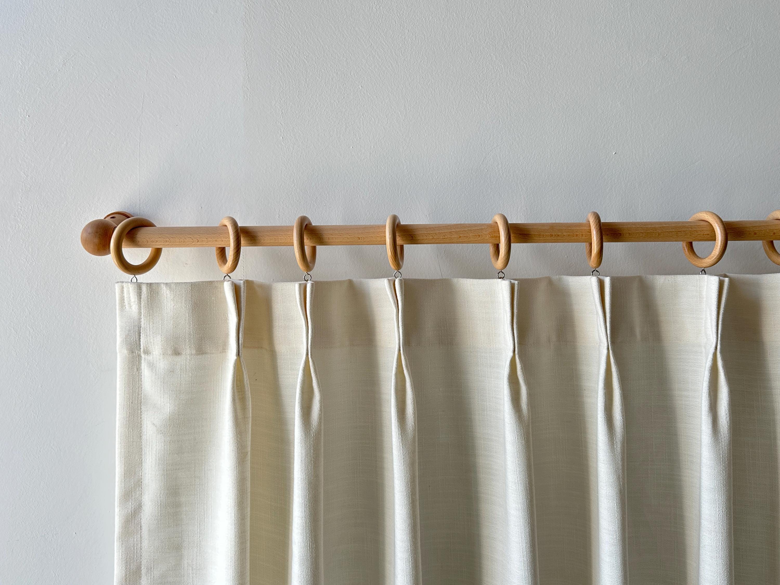 Wooden Curtain Rod for Windows,custom Wooden Curtain Rods,curtain Rod ...
