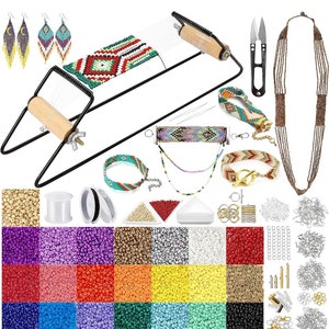 The Bead Loom Kit Beading Supplies ,seed Beads ,loom Kit for Bracelets ...