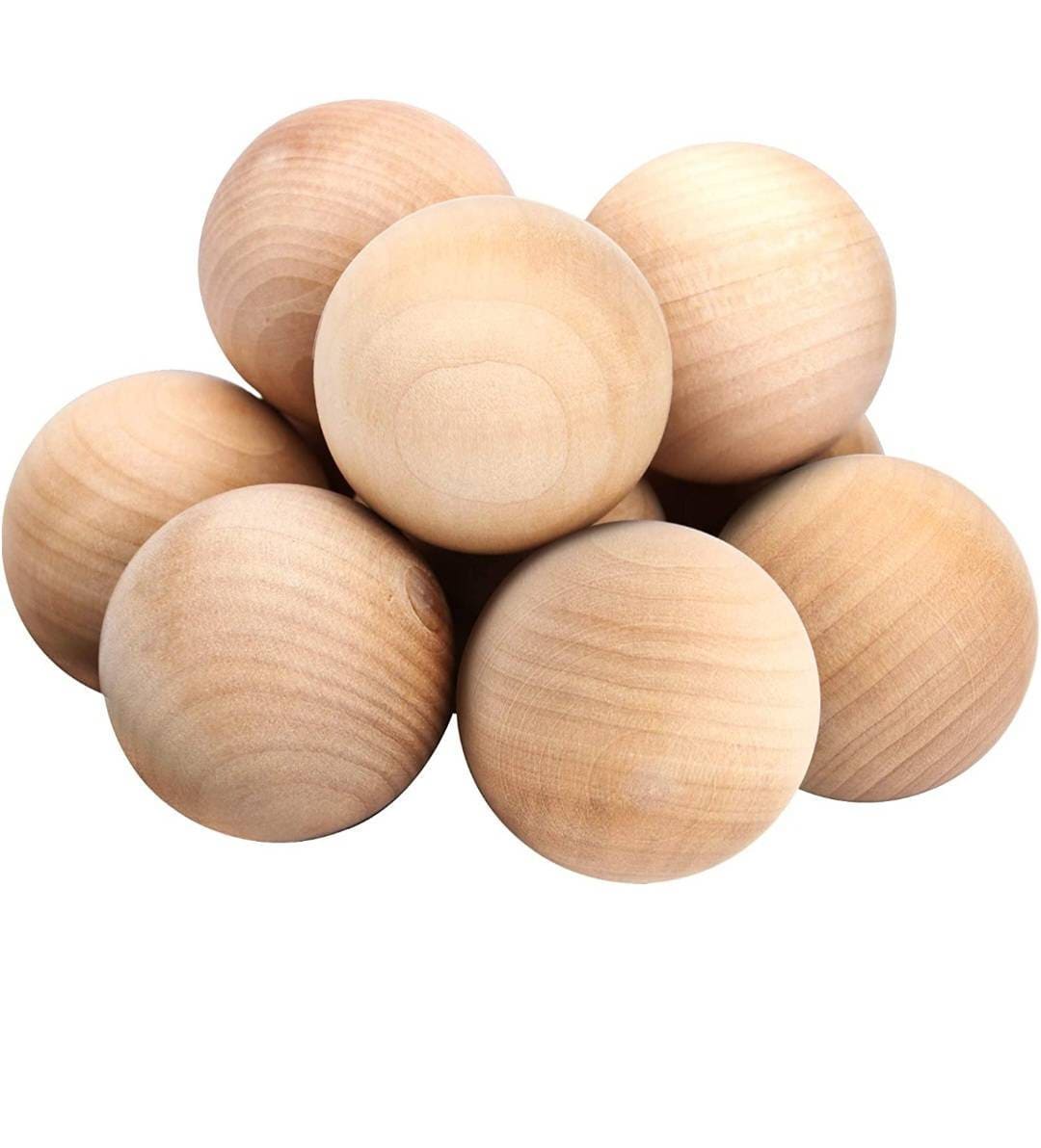 Wooden Round Ball, 20 Pcs Set - Etsy