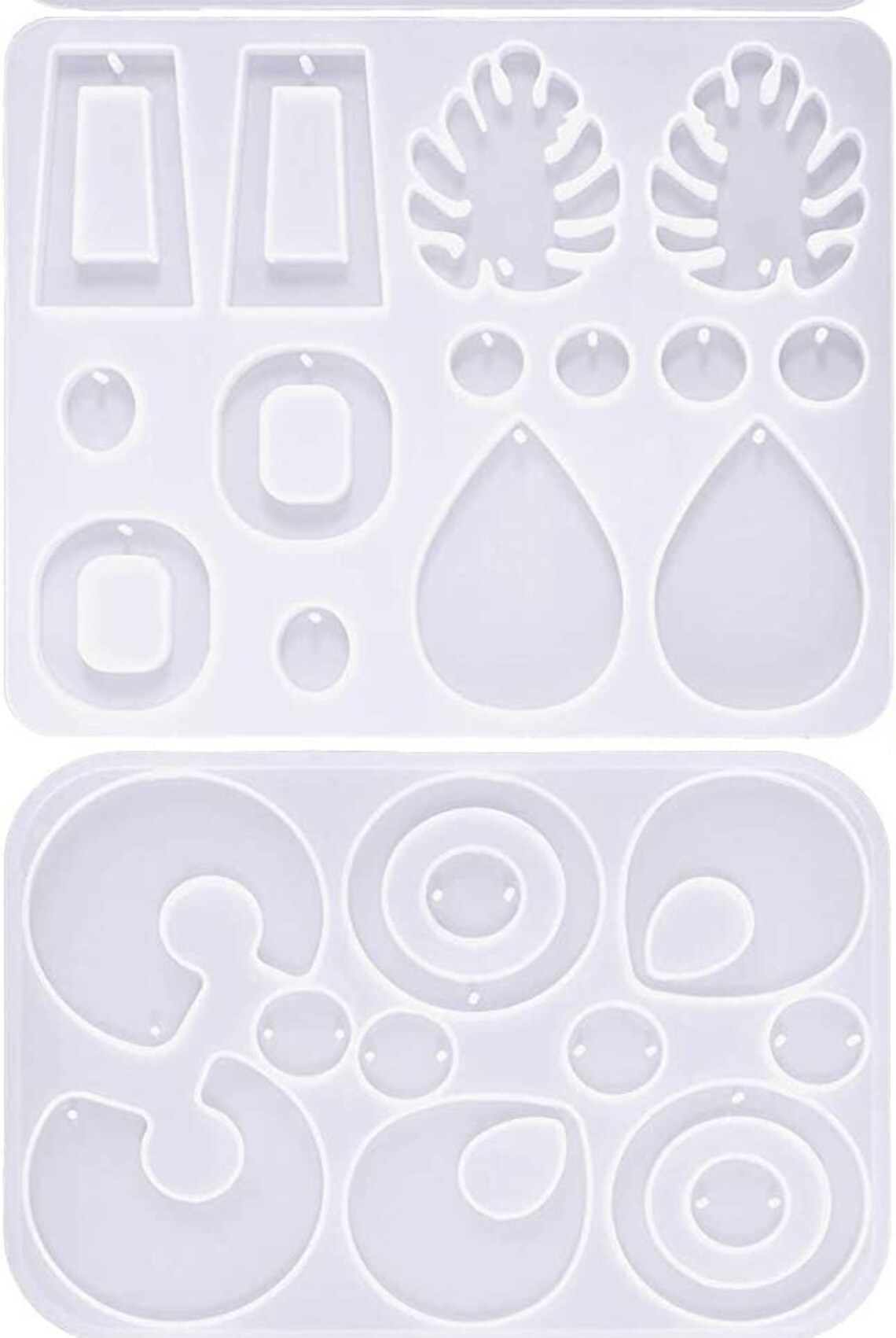 Earring Resin Molds 4 Pcs - Etsy