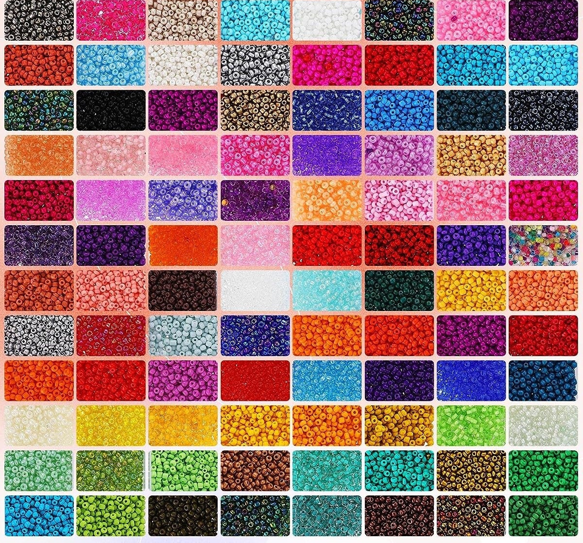 The Bead Loom Kit Beading Supplies 2 Mm Seed Beads Loom Kit for ...