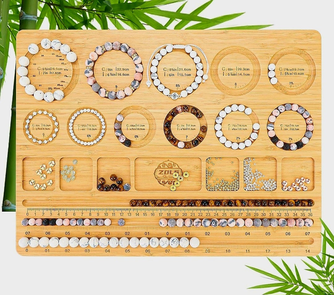 Wooden Bead Design Board for Jewelry Making,jewelry Making Tray for ...