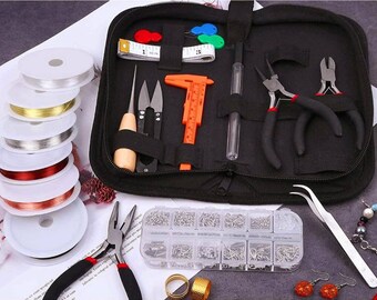 Jewelry Wire Wrapping Jewelry Making Supplies Kit With Craft Ring Wire ...