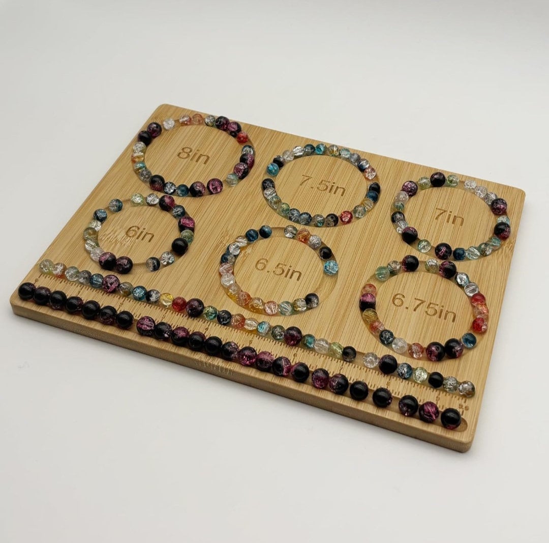 Wooden Bead Design Board for Jewelry Making,jewelry Making Tray for ...