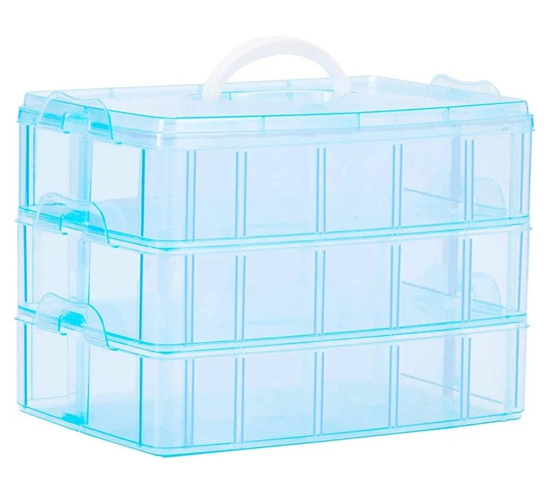 Clear Plastic Beads Storage Container and Organizer 3 Color - Etsy