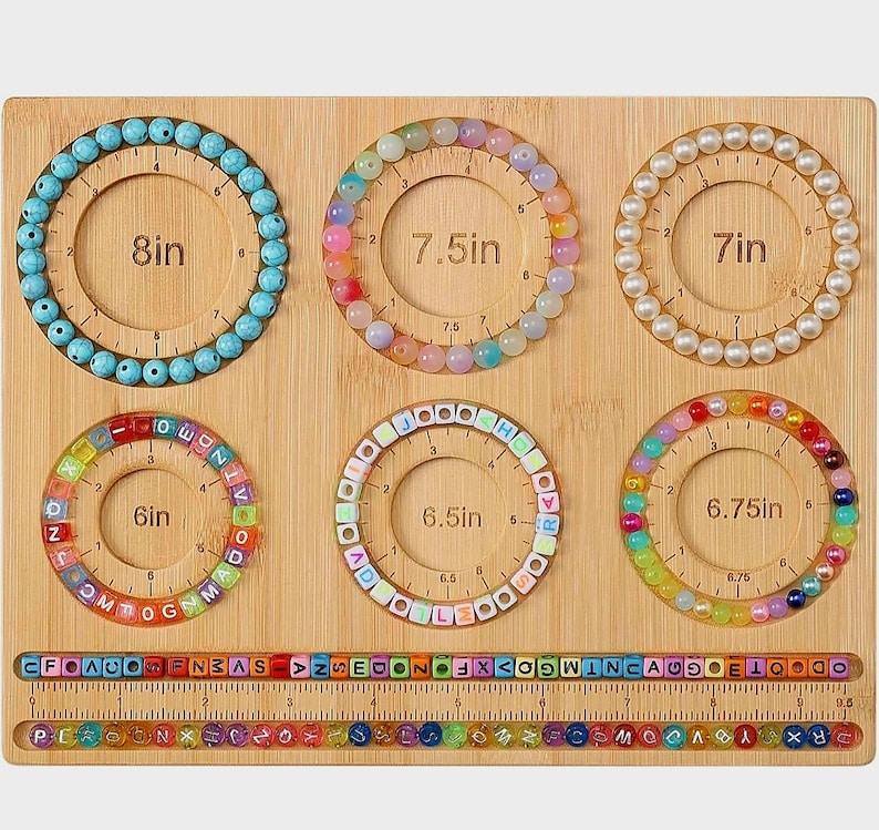 Wooden Bead Design Board for Jewelry Making,jewelry Making Tray for ...
