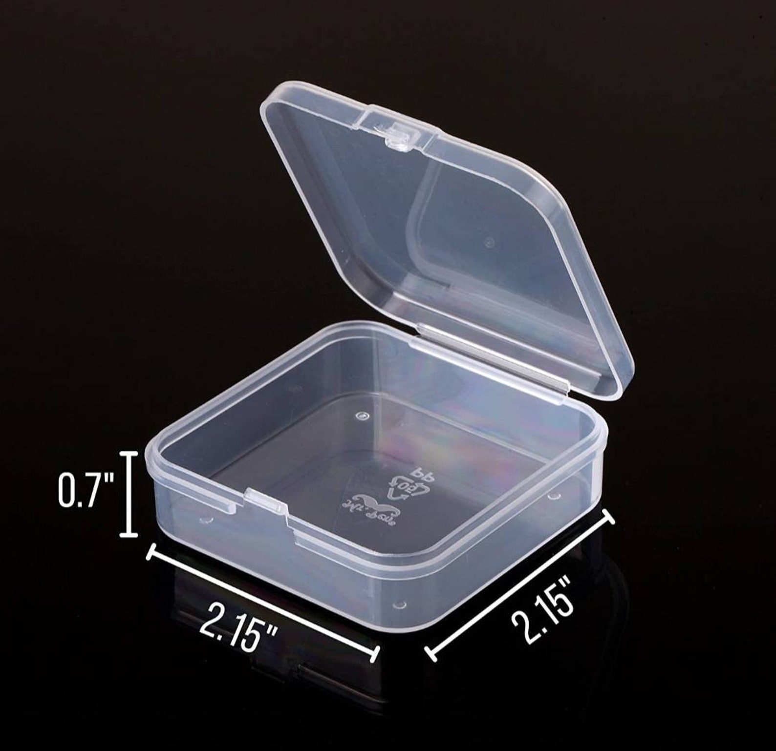 Small Plastic Containers, Clear, 12 Pcs - Etsy