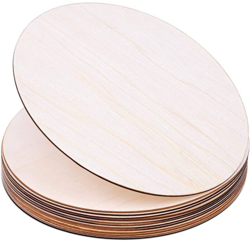 Large Wood Circles for Crafts - Etsy