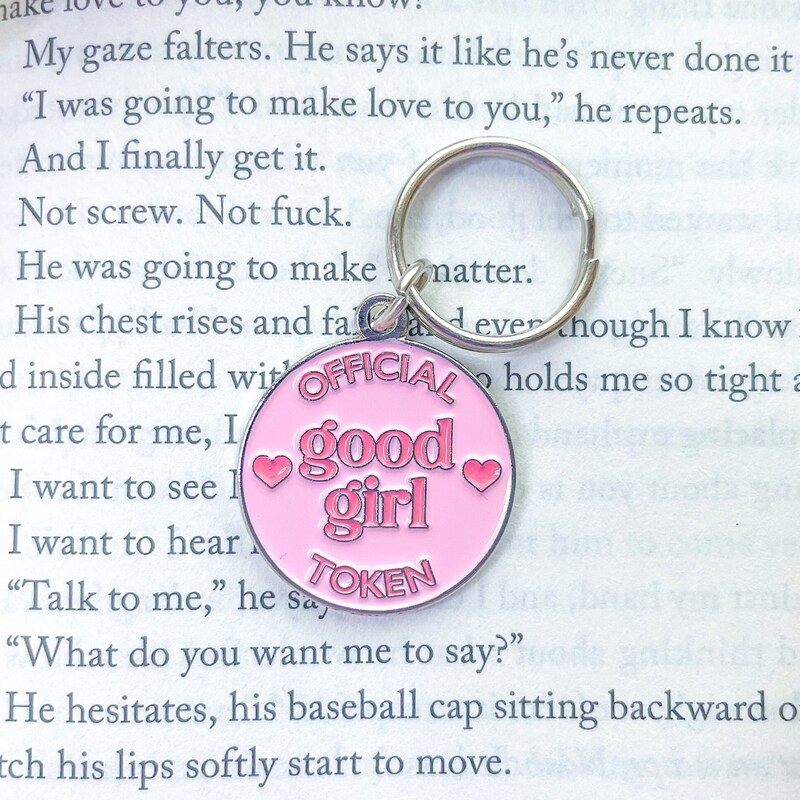 Bookish Keychain - Etsy