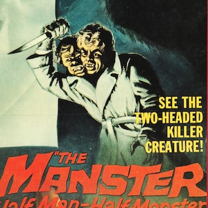 Horror Movie Posters (50's & 60's) ICONIC - Etsy