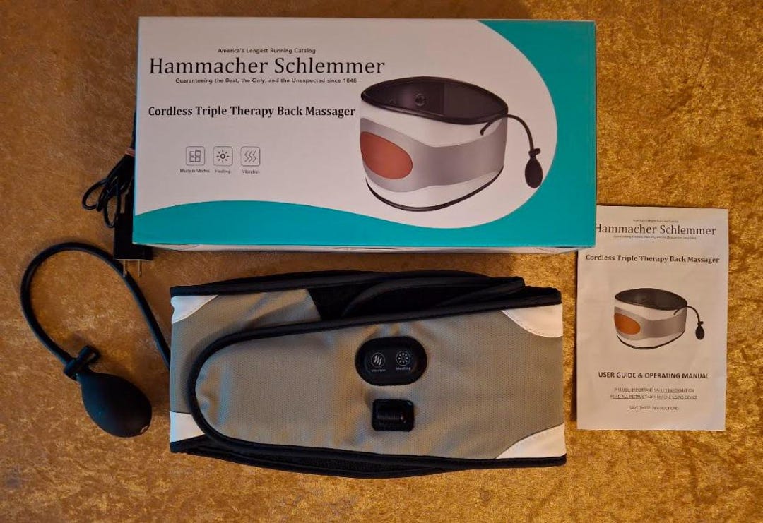 BACK MASSAGER - Triple Therapy BRAND New in Box. - Etsy