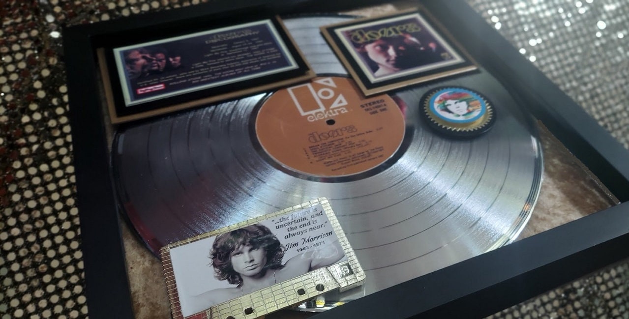 DOORS Debut Album AWARD With Jim Morrison & Concert Artwork - Etsy