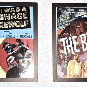 Horror Movie Posters (50's & 60's) ICONIC - Etsy