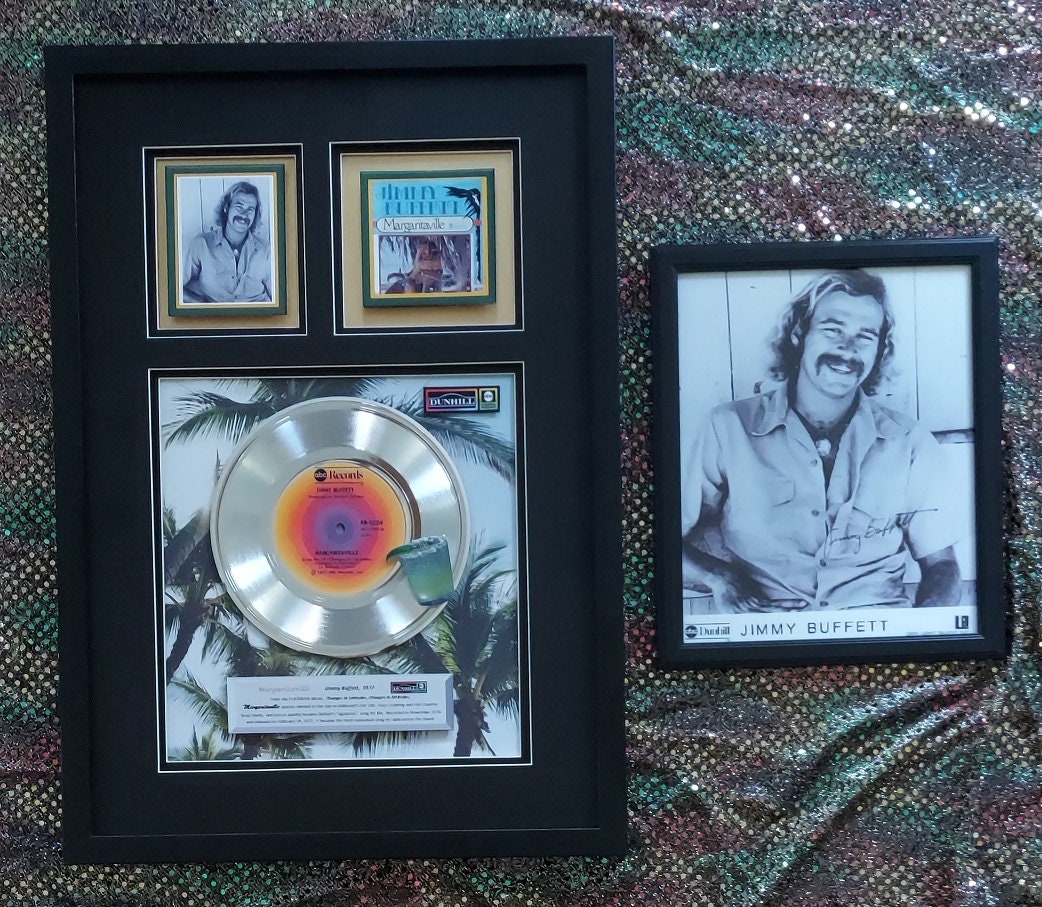 Margaritaville Award 45 Single Platinum Jimmy Buffett - Etsy
