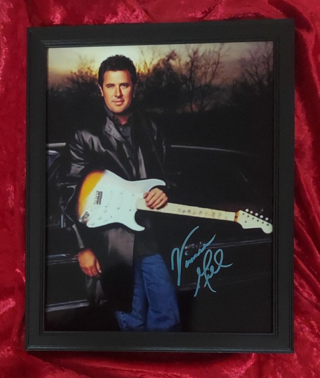 Vince Gill Hand-signed Photo (2002) - Etsy
