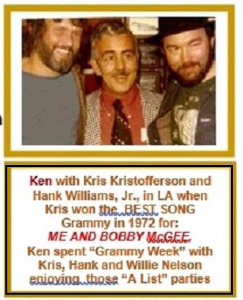 Kris Kristofferson (why Me Lord ?) GOLD Record + His "salvation" Story ...
