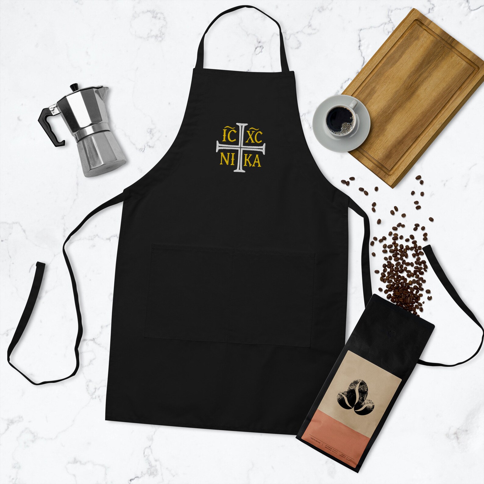 IC XC NIKA "jesus Christ, Conqueror" Orthodox Christian Apron - Etsy