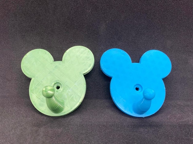 Pack of 5 Mickey Wall Hooks - Etsy UK