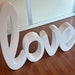 Love Foam Letters, Romantic Decor Idea, Valentine's Day, Wedding ...
