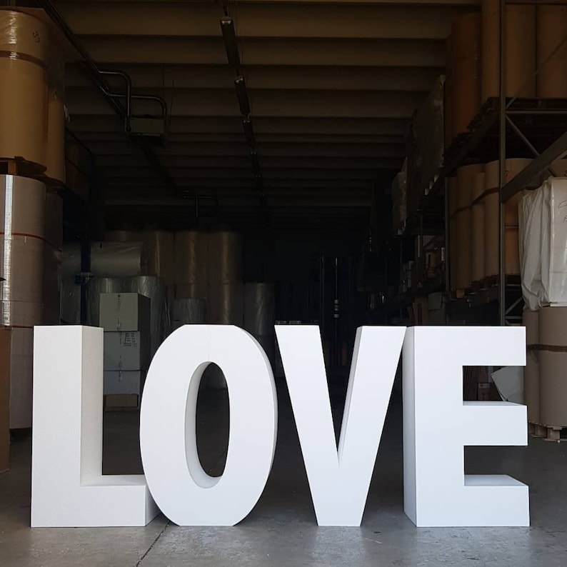 Love Letter Table Wedding Cake Support Styrofoam Giant - Etsy