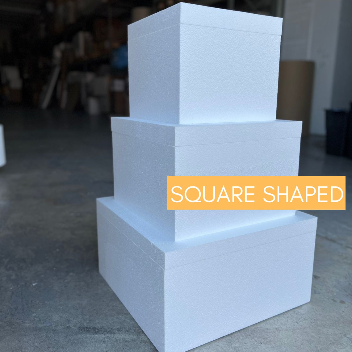 Styrofoam Cake Props, Foam Cylinders, Cake Base Support, Pillar for ...