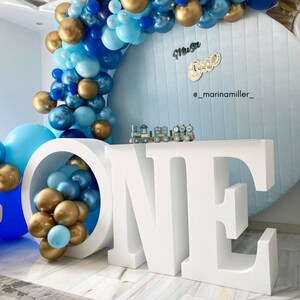 One Letter Table, Giant Styrofoam Letters Height Cm 80 Thickness Cm 30 ...