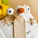 Crochet Sid Bookmark – Amigurumi Sloth Gift – Ice Age Inspired ...
