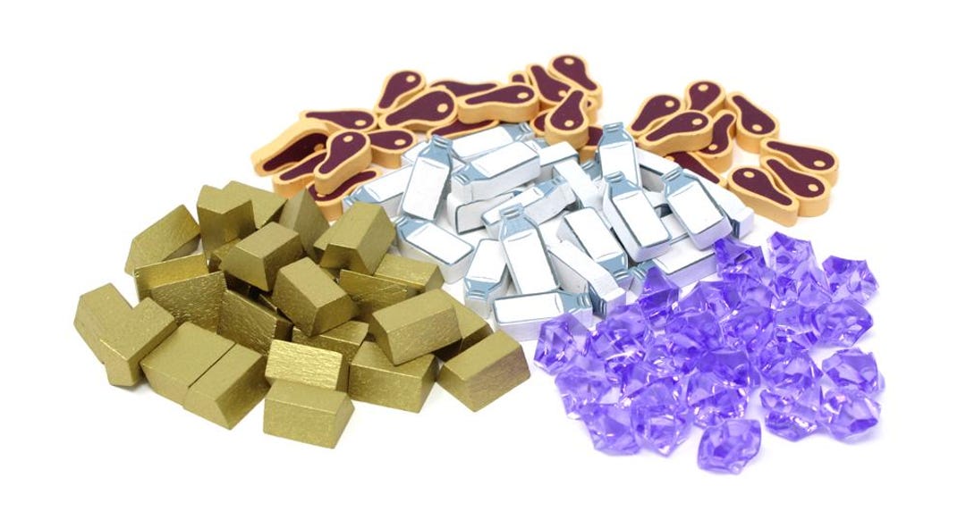 Resource Upgrade for Wyrmspan, by Meeple Source (104 Pieces) - Etsy