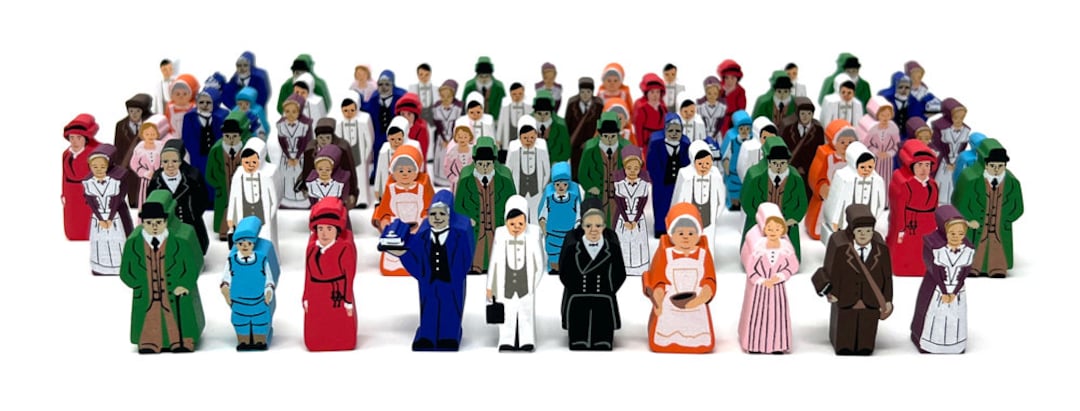 Obsession Painted Character Meeple Upgrade (74 Pieces) - Etsy