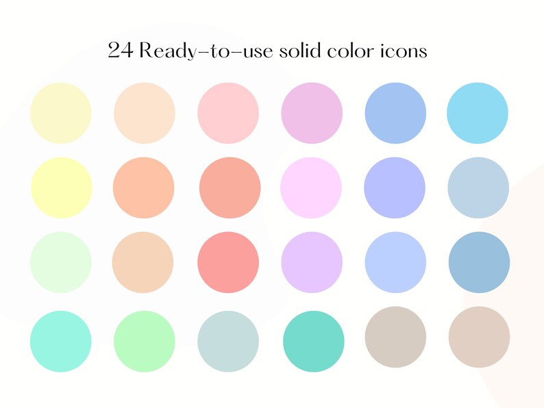 24 Pastel Tone Instagram Highlight Covers | Pastel Cloud Solid Icons ...