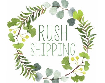 Rush Shipping - Etsy