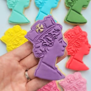 Queen Elizabeth Sugar Cookies, Royal Family Biscuits, Party Favors ...