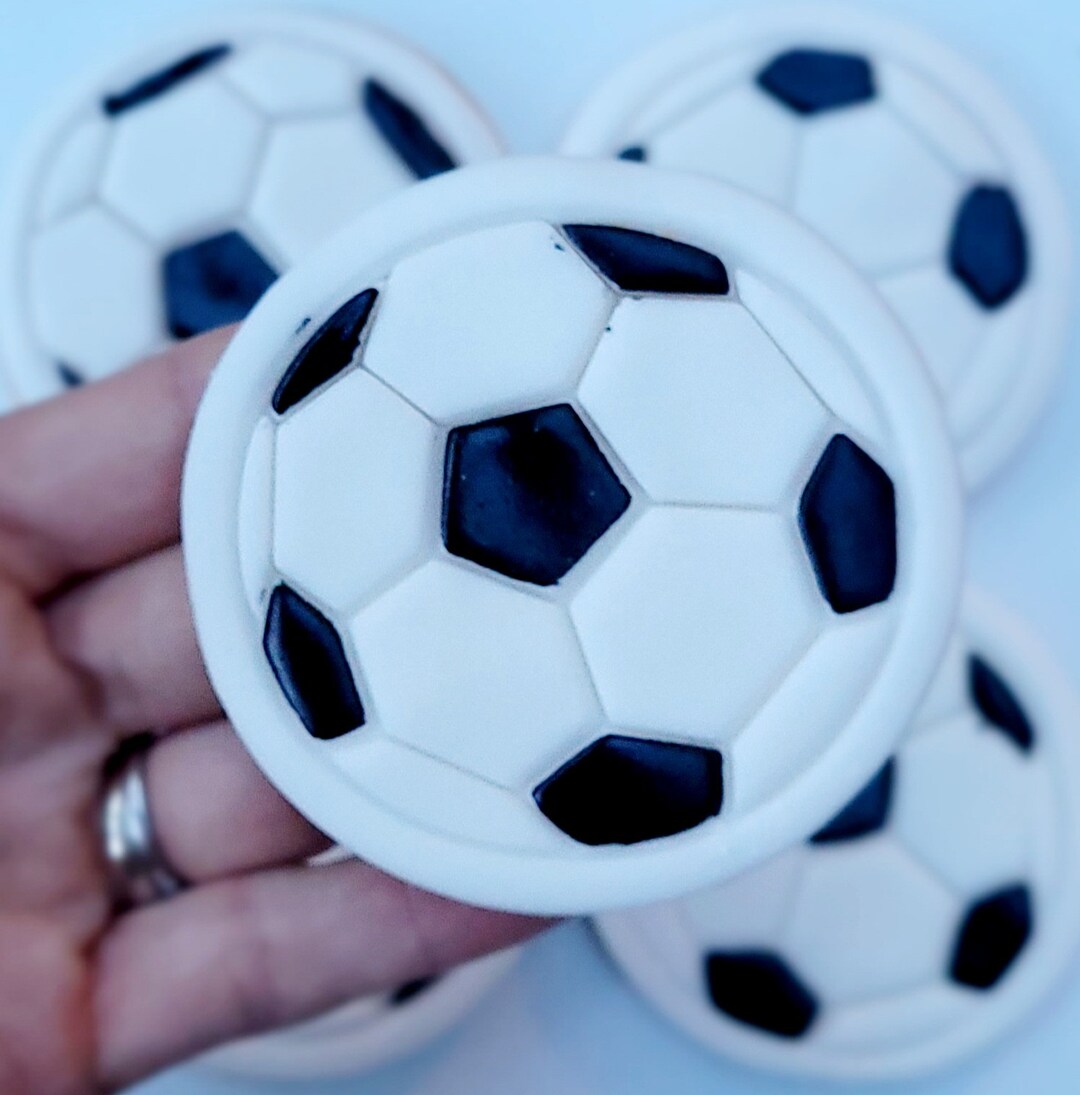 10 X Football Cookies, Kids Party, Children's Party, Football Theme ...