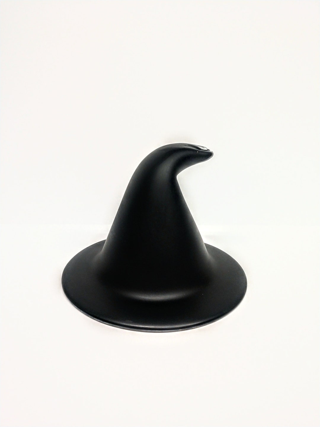 Small Glass Witch's Hat (straight Brim) - Etsy