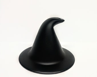 Small Glass Witch's Hat (wavy Brim) - Etsy