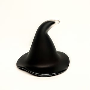 Small Glass Witch's Hat (wavy Brim) - Etsy