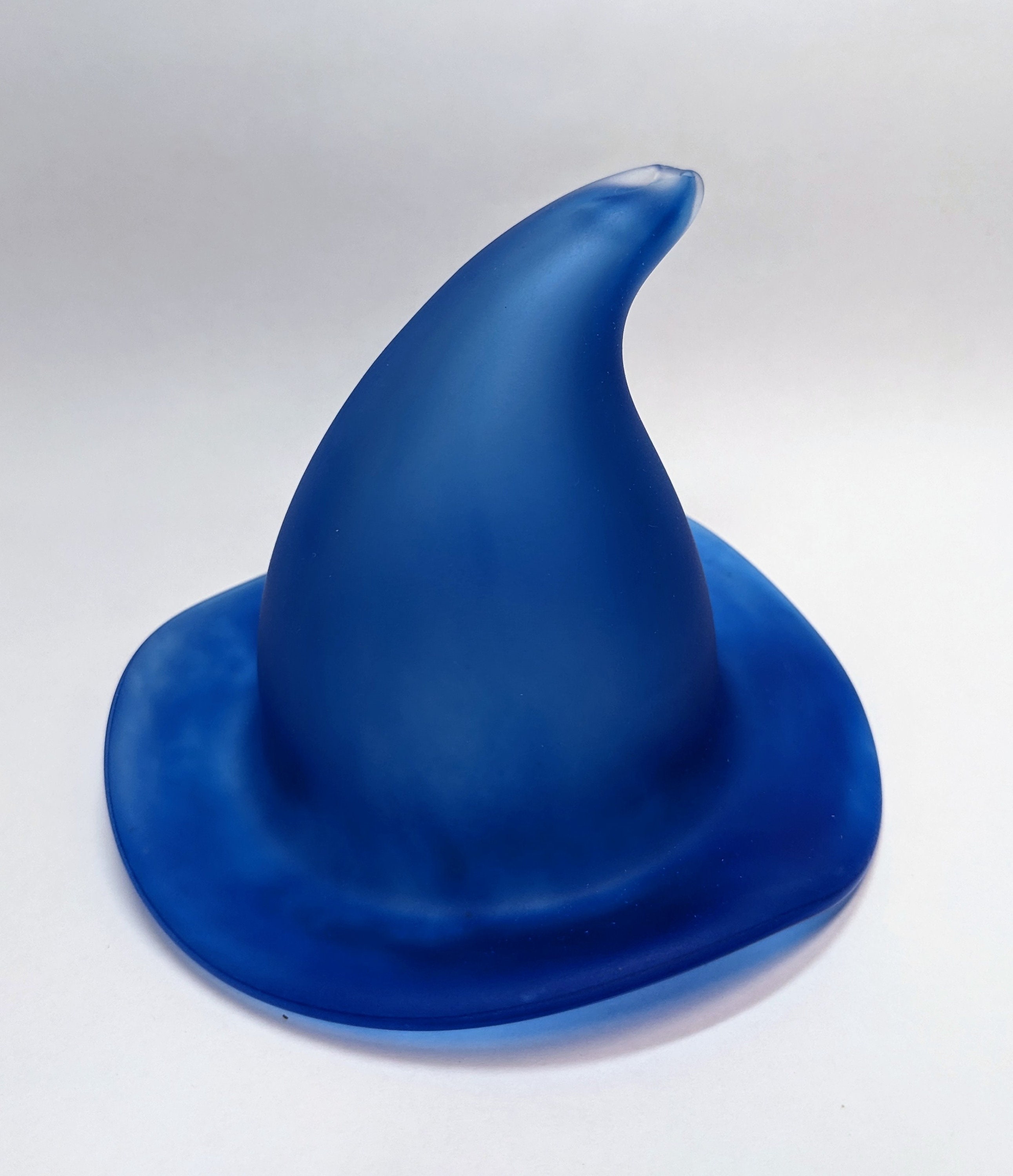 Small Glass Witch's Hat (wavy Brim) - Etsy