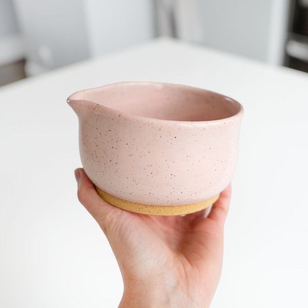 Handmade Matcha Bowl Pink - Etsy