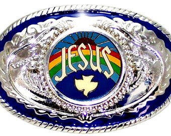 Jesus Belt Buckle - Etsy