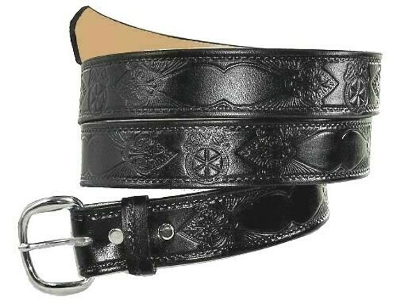 TEAMSTERS INTERNATIONAL UNION Work Wear Leather Handmade Belt | Etsy