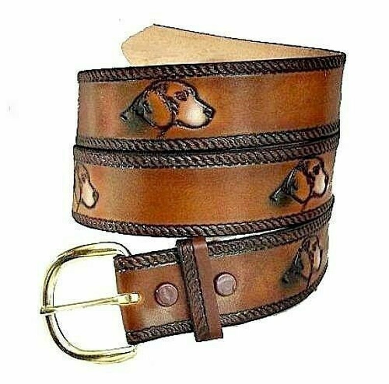 BEAGLE DOG HOUND Hunting Foxhound Pet Country Handmade Genuine Sturdy ...