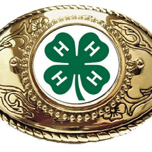 4h Show Goat Belt Buckle - Etsy