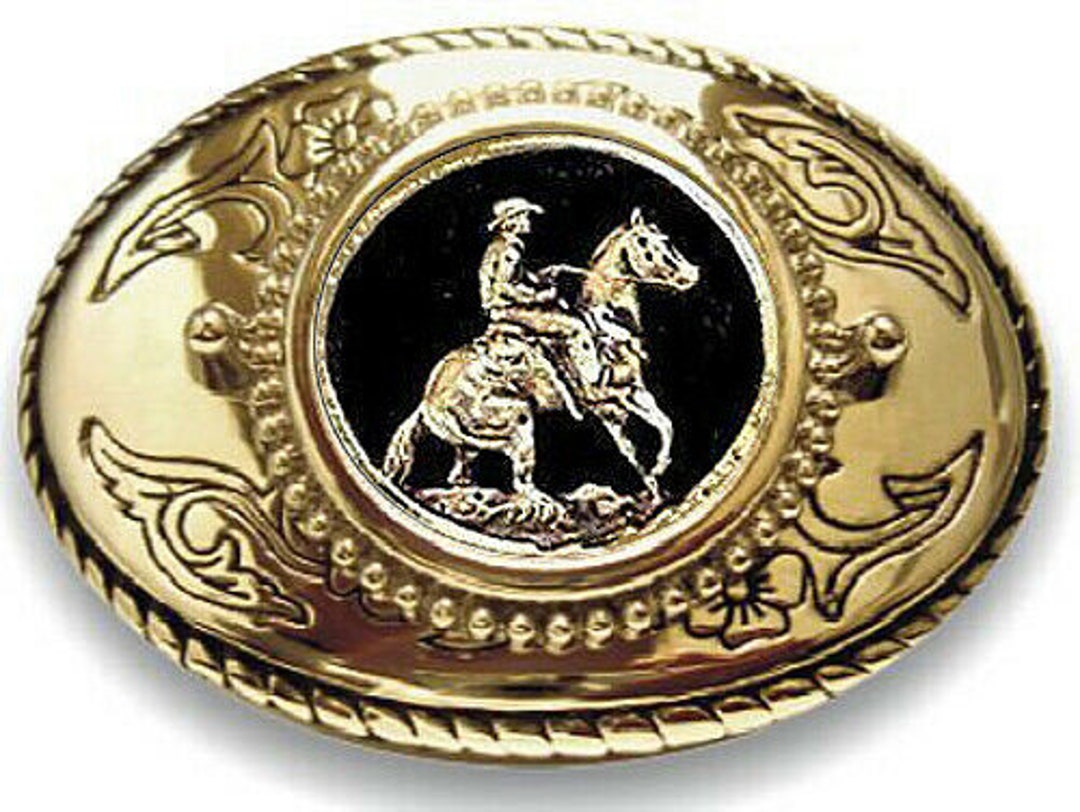 Reining Horse Trail Class Show Gold 4h Livestock Domestic Belt Buckle ...