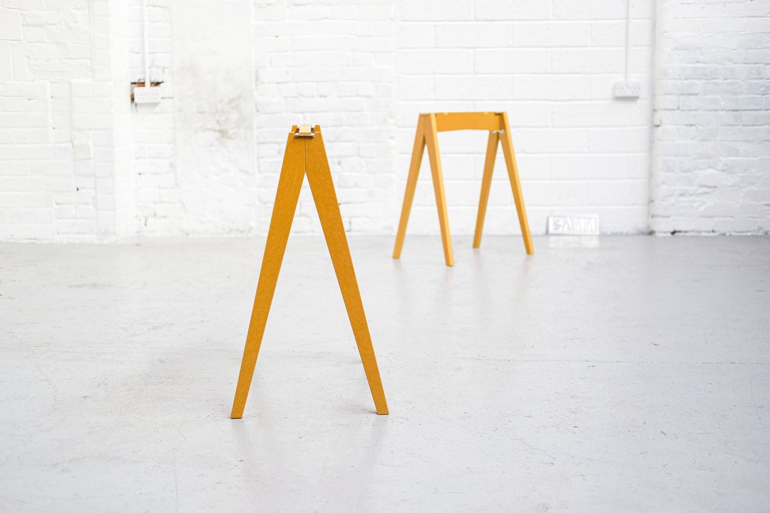 SAMM LW6 Trestle Table Legs - Home Working Office Desk Work Bench ...