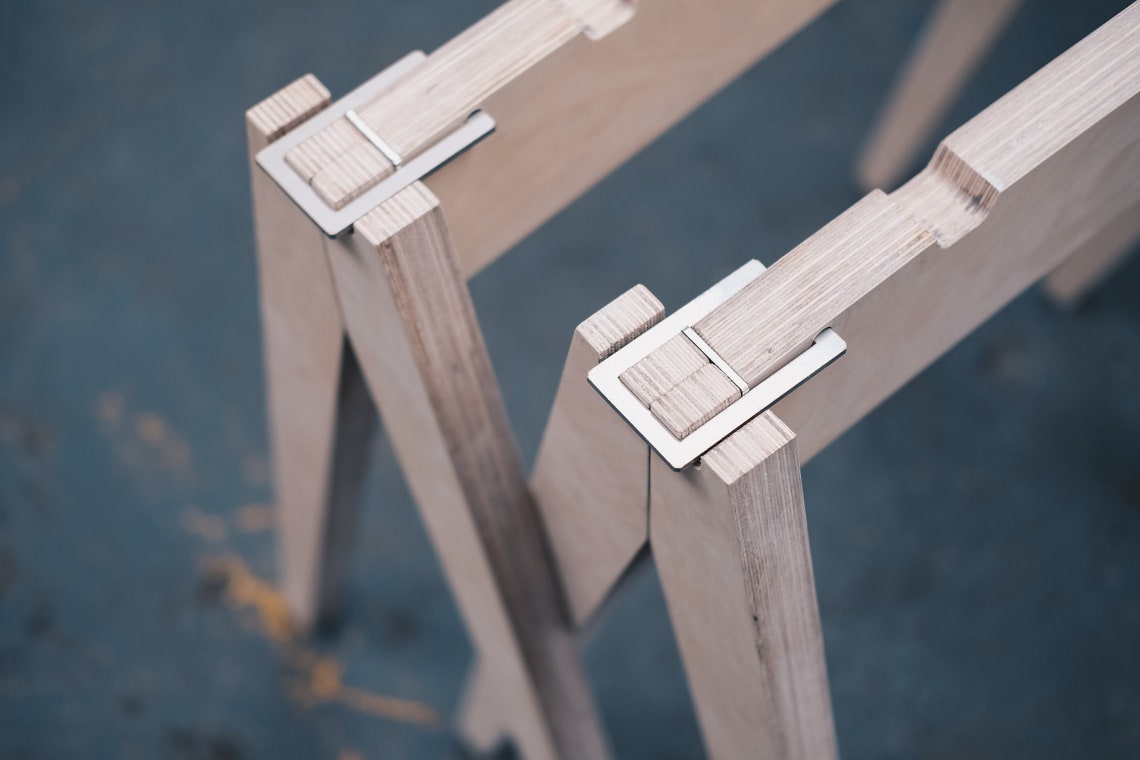 SAMM LW Trestle Table Home Working Office Desk Workbench. | Etsy