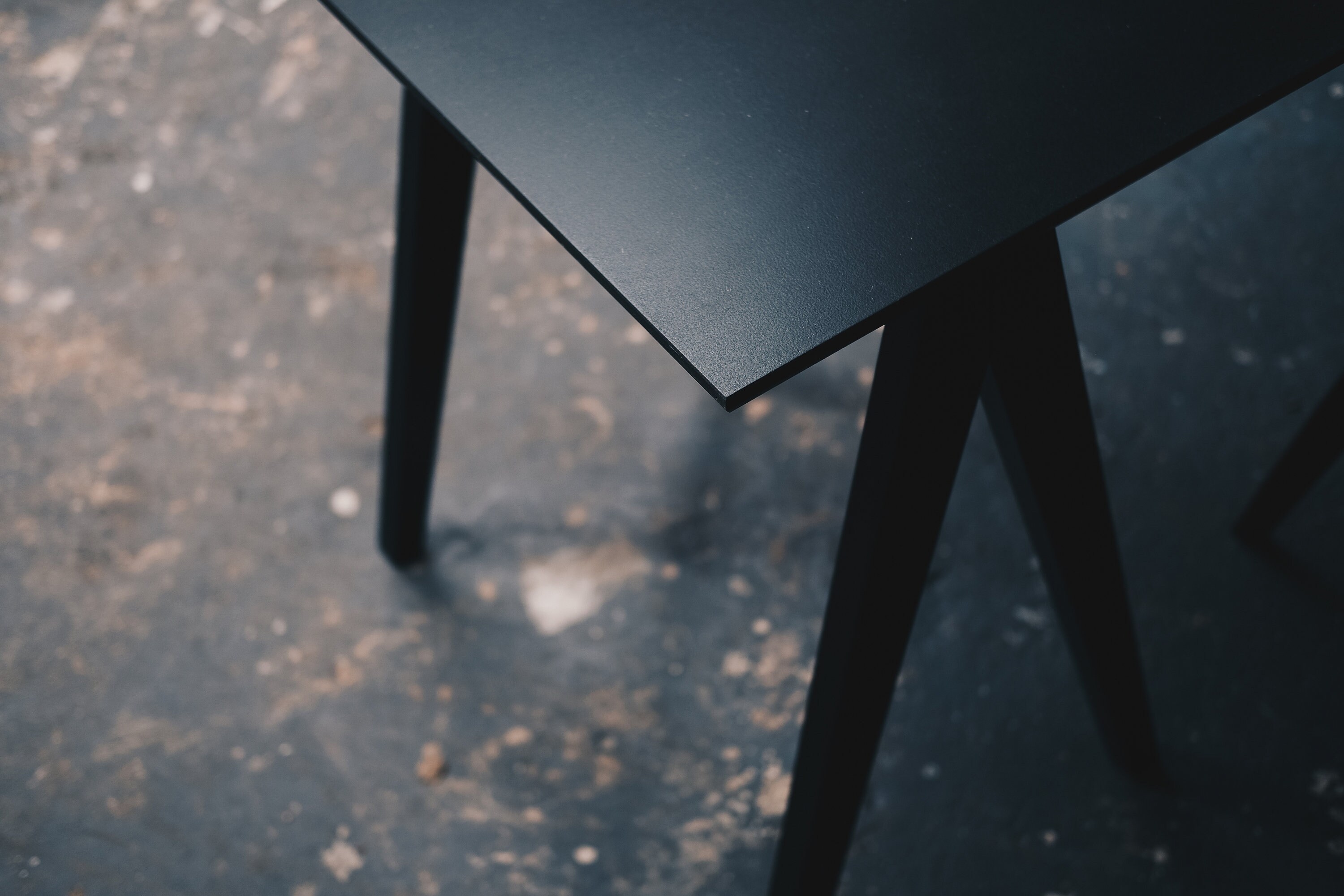 SAMM LW Trestle Table Black - Home Working Office Desk. Workbench ...